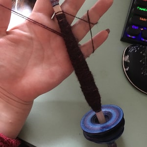 Akha Style Spindle in Sugar Maple and Black Walnut made to | Etsy