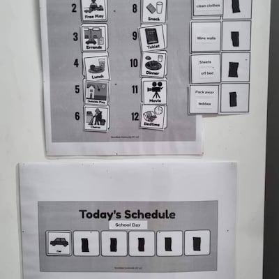Family Rules Chart, Family Rules Visual Support, Family Rules Visual ...