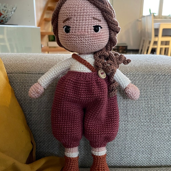 Cute Doll English Pattern - Etsy