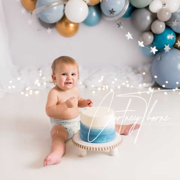 Twinkle Light Photo Overlays: Cake Smash Fairy Lights (digital .jpg ...