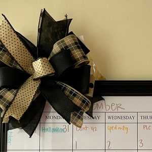 Wreath Bow Making Kit Bow Tutorial Kit Kit for Making Bows - Etsy