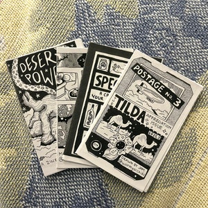 Paper Garden, Reversible Collage Zines - Etsy