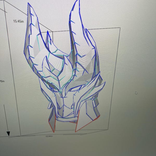 Chaos Gore Magala Male Pepakura Pattern - Etsy
