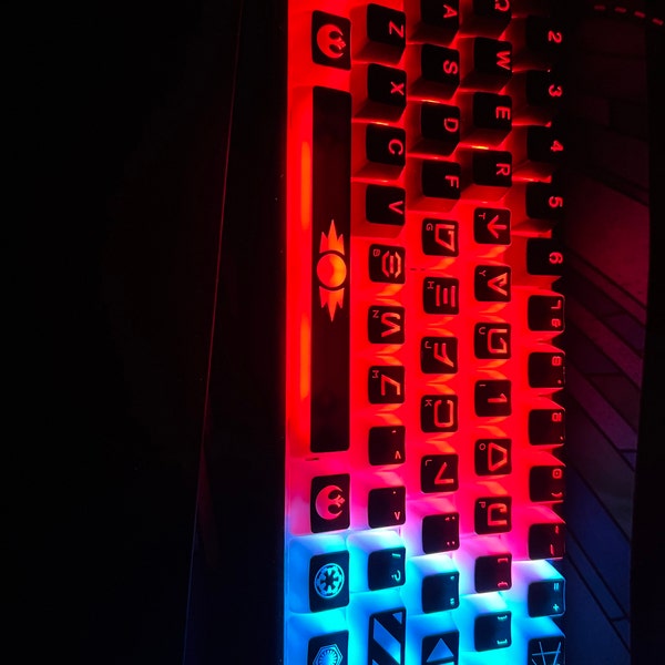 Custom Aurebesh Star Wars Pudding Keycap Set: Mechanical Keyboard - Etsy
