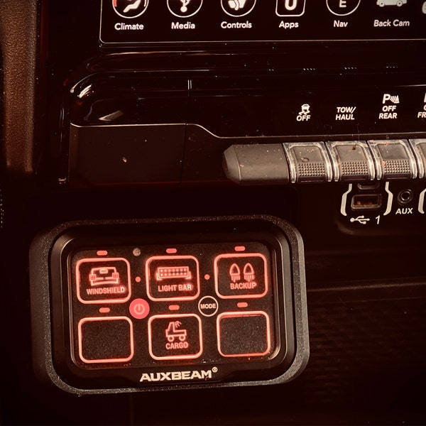 Hikeit Pro and Gang Switch Mount Combination for 5th Gen Ram 1500 - Etsy