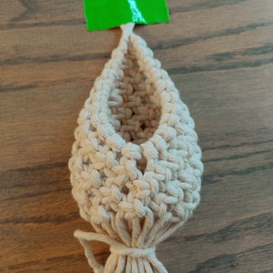 DIY MACRAME POD Pattern, Pdf Instructions Learn to Macrame, Air Plant ...