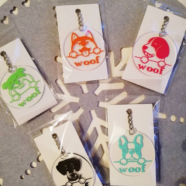 Animals Keychain SVG, Dog Keychian Svg, Key Ring Pattern SVG, Dog Key ...