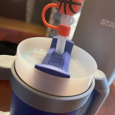 Straw Topper Cover Cactus Silicone Cap for Reusable Plastic Straws ...