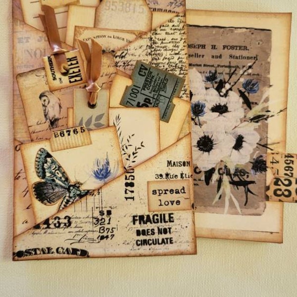Frosted Floral Super Simple, January 2024 Sub Kit, Junk Journal Kit ...