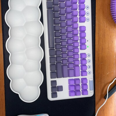 Gradient Purple Side-printed Keycap Set, OEM Profile, Shine-through ...
