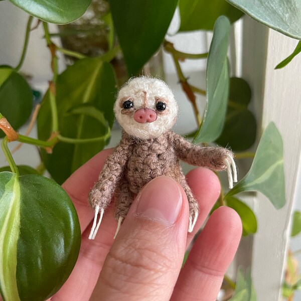 Miniature Sloth, Baby Sloth, Sloth, Sloth Lover, Two Toed Sloth, Sloth ...
