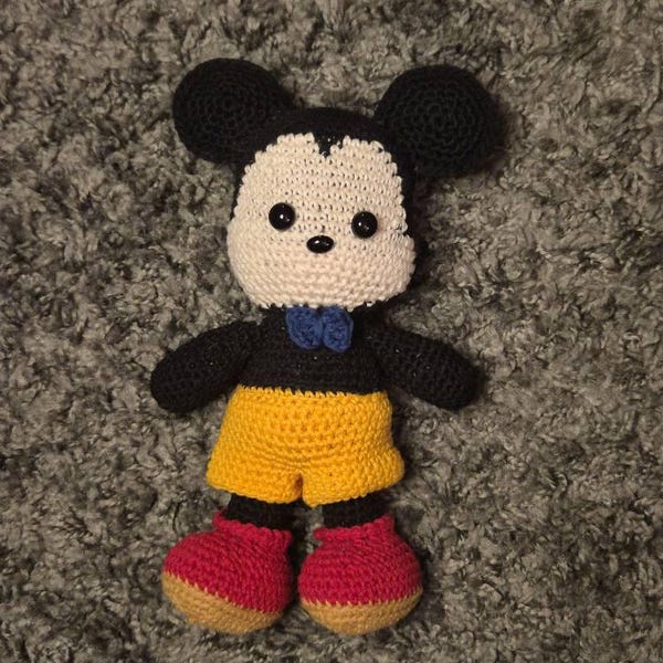 Mike and Mika Cute Mouse | Amigurumi Crochet Pattern by Linhas De ...