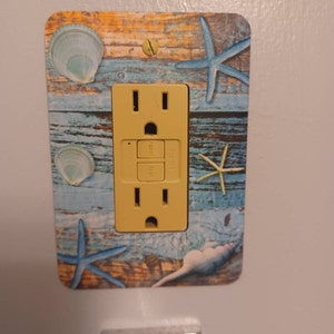 This Light Switch Plate Features a Male and Female Cardinal in a ...