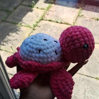 Crochet Fruit Turtle Plushie LOW Sew Pattern Amigurumi Bundle 10in1 ...