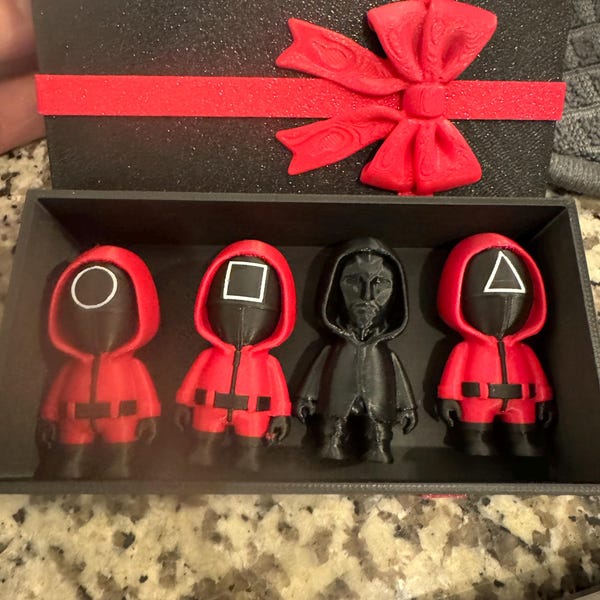 Adorable Penguin Family Fidget Toys With Igloo Container - 3D Printed ...