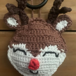 Rudolph Ornament Crochet Pattern - Etsy