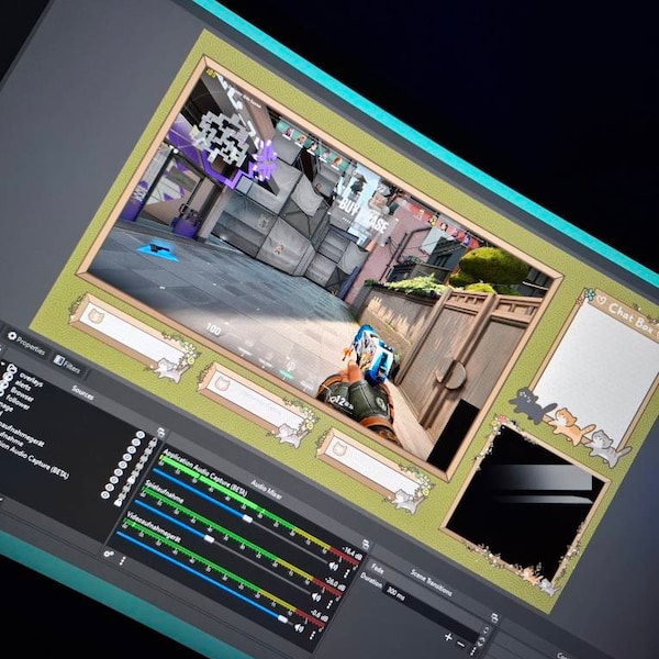 4 Animated Cozy Stream Screens for Twitch Twitch Overlay Stream Overlay ...