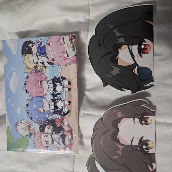 Dr Ratio Peeker Holographic Sticker | Honkai Star Rail Sticker | Dr ...