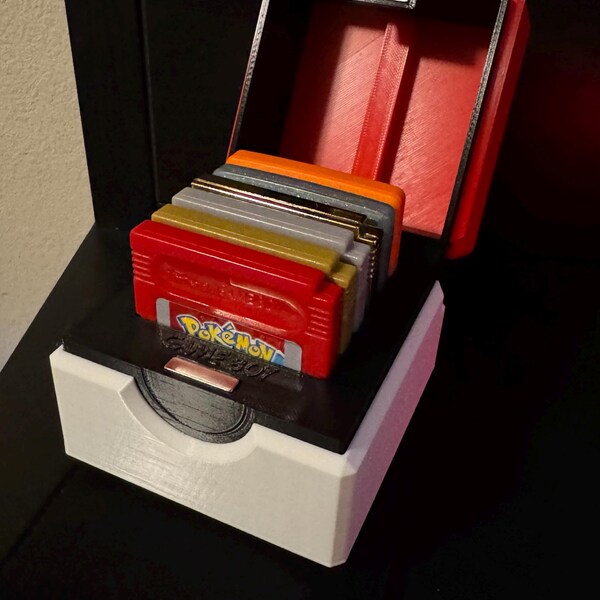 Nintendo Game Boy / Game Boy Color Cartridge Holder / GBA - Pokemon ...
