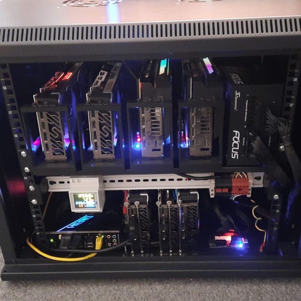 Mini ITX Vertical Motherboard Stand - Show Stand, Desktop, or Display ...