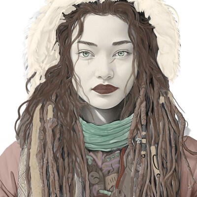 28 Dreadlock Coloring Pages & Book Digital Instant Download Printable ...