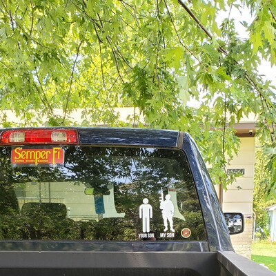 Your Man My Man Vinyl Decal US Soldier Military Die Cut - Etsy