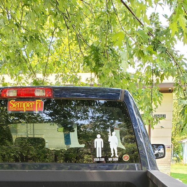 Your Man My Man Vinyl Decal - US Soldier Military - Die Cut Sticker - Etsy