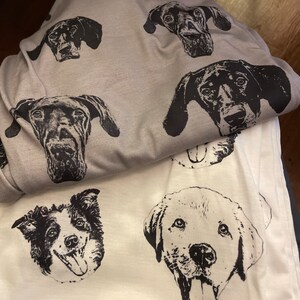 Custom Dog Pajamas From Photo, Personalized Pajamas Pants, Pet Face ...