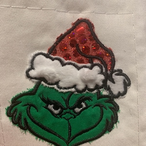 The Grinch Applique Machine Embroidery Design, Embroidery Patterns ...