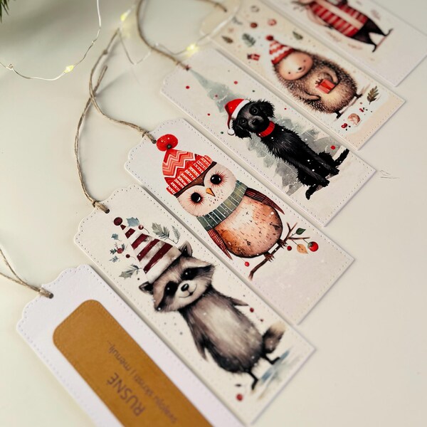 10 Spring Animals Printable Bookmarks Digital Download JPG Bookmark Set ...