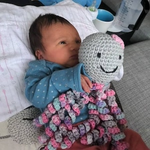 Octopus for Preemies Babies Crochet. NICU Newborn Gift. Sadie. | Etsy