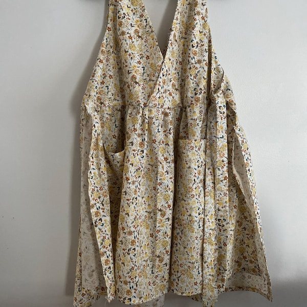 Forager Pinafore PDF Digital Sewing Pattern | Cottagecore Oversized ...