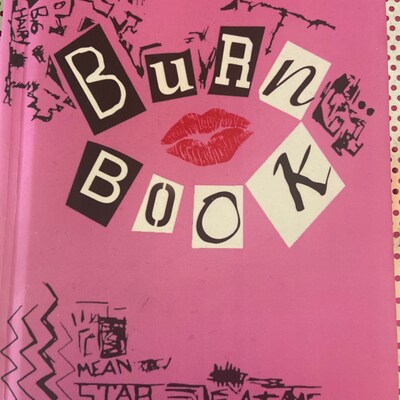 Burn Book Hardcover Journal - Etsy