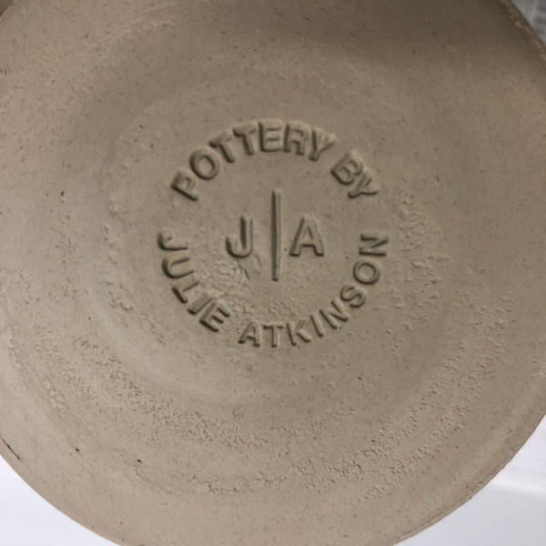 Personalized Pottery Stamp With Name and Initials, Potter's Signature ...