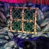 Tiki Jade Breezeway Tile Bamboo Wall Hanging, 4 Tiles. Made to Order - Etsy