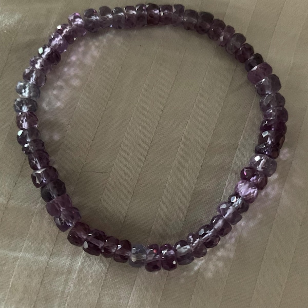 Alexandrite Beads Rare Alexandrite Faceted Beads Bracelet Sparkling ...