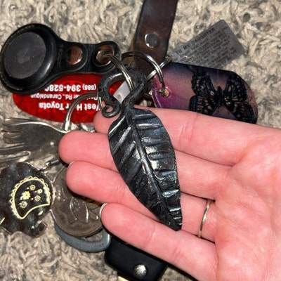 Hand Forged Hammered Round Metal Jewelry Dish, Key Dish Jewelry Holder ...