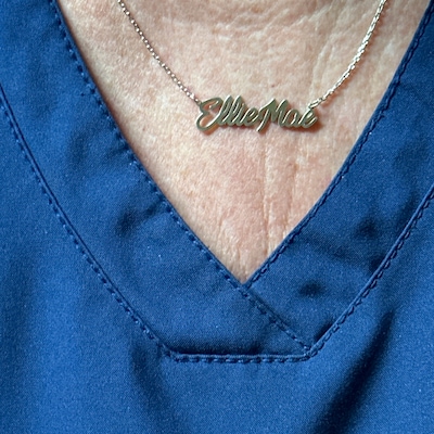 Dainty Mimi Necklace, Sterling Silver, Gold, Mimi Necklace, Gift for ...