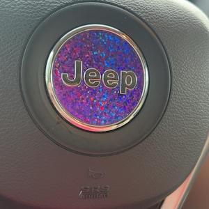 Chrome Jeep Emblem Sticker Decal, Wrangler JK, TJ, JL, Gladiator ...