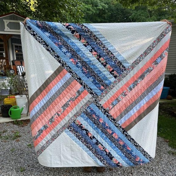 Adventureland Quilt Pattern PDF Download - Easy Fast Quilt Pattern for ...