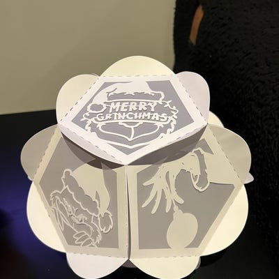 Pack 3 Valentine Paper Cut Love Box Template, 3D Lantern Paper Cut ...