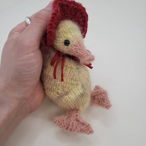 KNITTING PATTERN NEW Lucky Duckling - Etsy