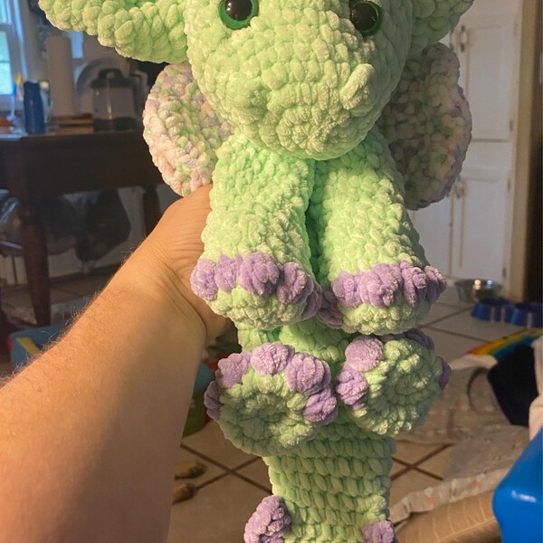 Cato the Dragon Snuggler/lovey Amigurumi Crochet Pattern - Etsy