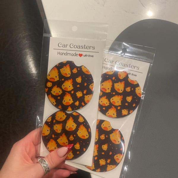 Studio Ghibli Car Coasters - Etsy