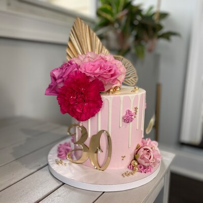 Custom Cake Charms Personalized Cake Plaque Name Birthday Cake ...