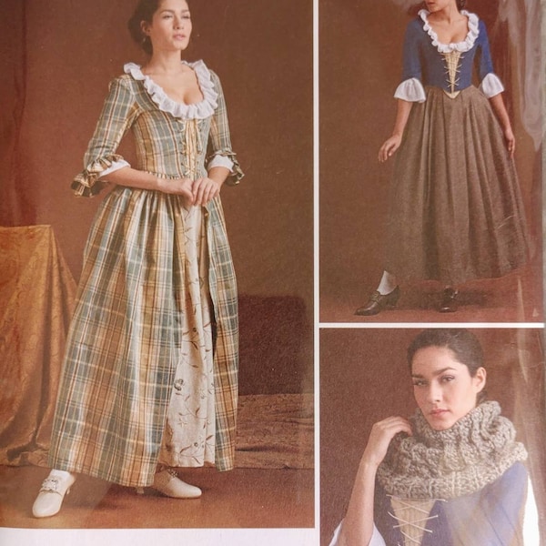 Simplicity S8161 Scottish Highland /outlander 18th Century Misses ...