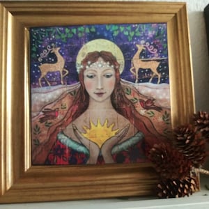 Lady of the Woods and Wild Places Card Pack by Wendy Andrew - Etsy