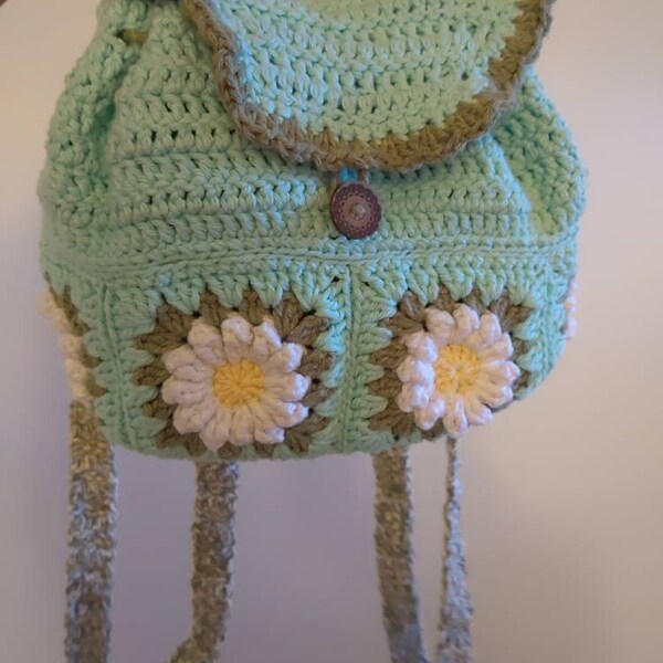 Heart Cake Backpack Crochet Pattern, Crochet Backpack Pattern, Heart ...