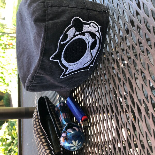 Skull Tombstone Embroidered Patch - Etsy