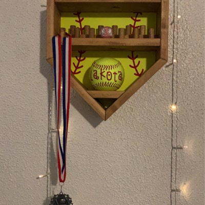 Softball Ring and Ball Display, Softball Ring Display, Softball Ring ...